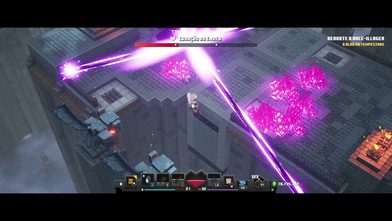 Minecraft Dungeons Final Boss Battle (normal) - YouTube