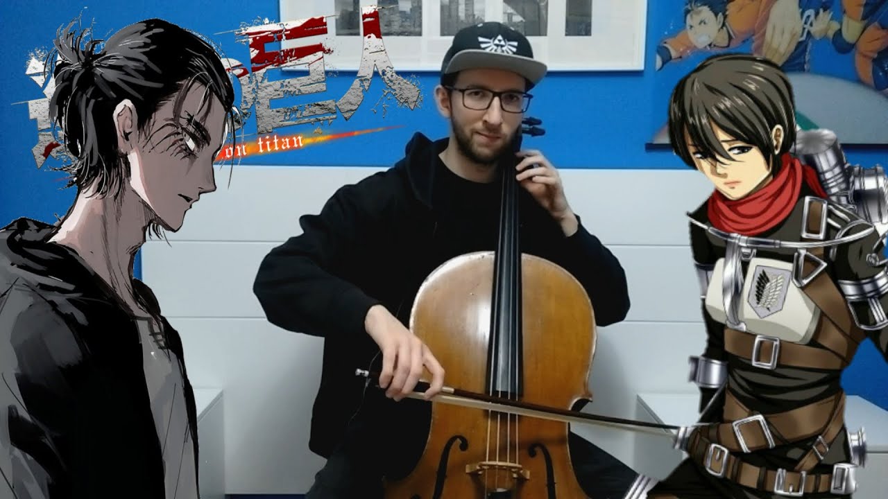 ATTACK ON TITAN OPENING 6 - CELLO COVER 進撃の巨人 - YouTube