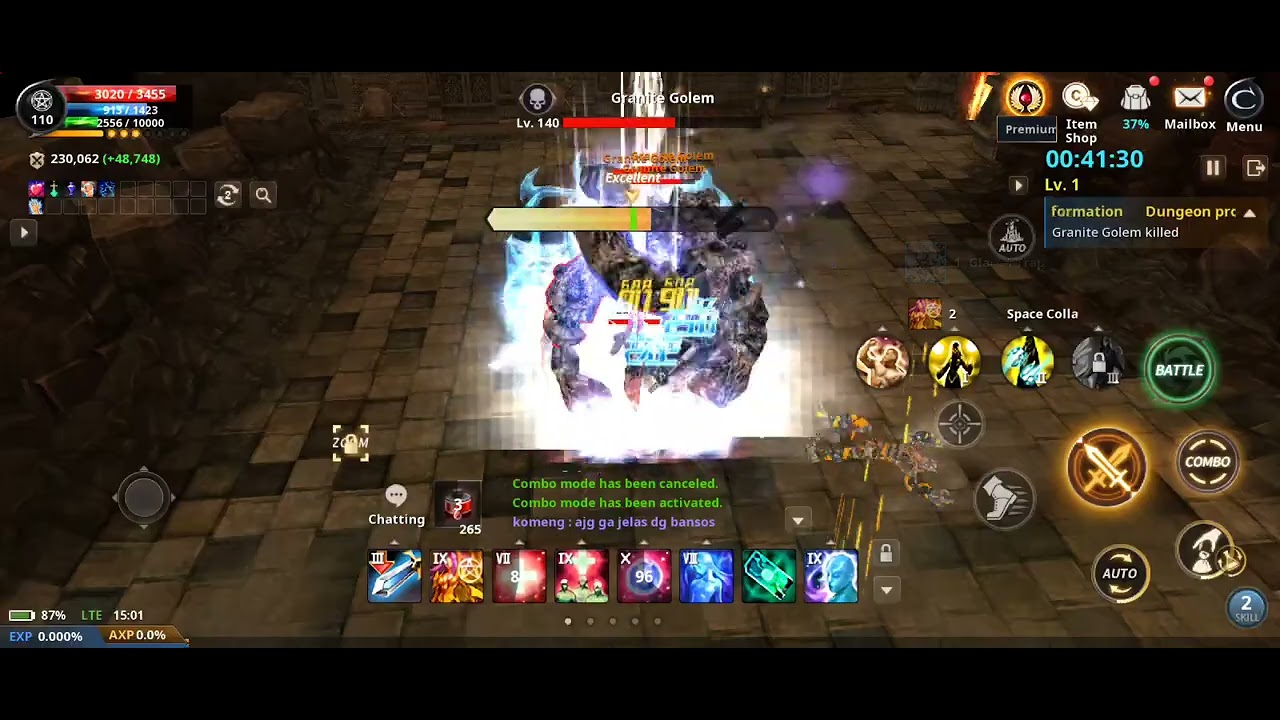 Wizard lv110 clear FT1 : Cabal Infinite Combo Sea - YouTube