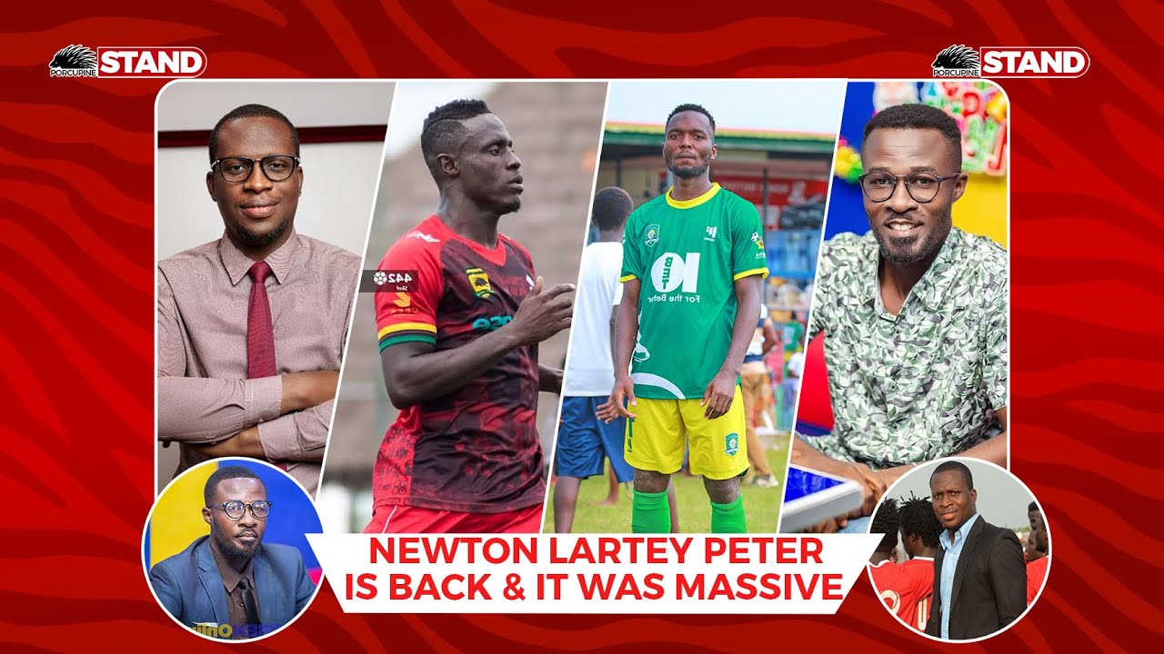 KOTOKO TALK with NEWTON LARTEY ON-NEW STRIKER ISAAC MINTAH & POKU STYLE ...