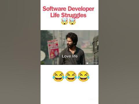 Software Developer #struggles in life 😂😂 #youtube #comedy #viral #shorts #shortsfeed # ...