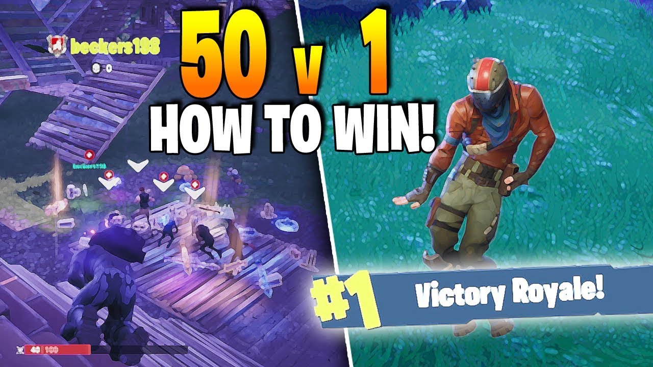 Fortnite - HOW TO WIN EVERY 50v50 GAME!! - Easy Exploit! - YouTube