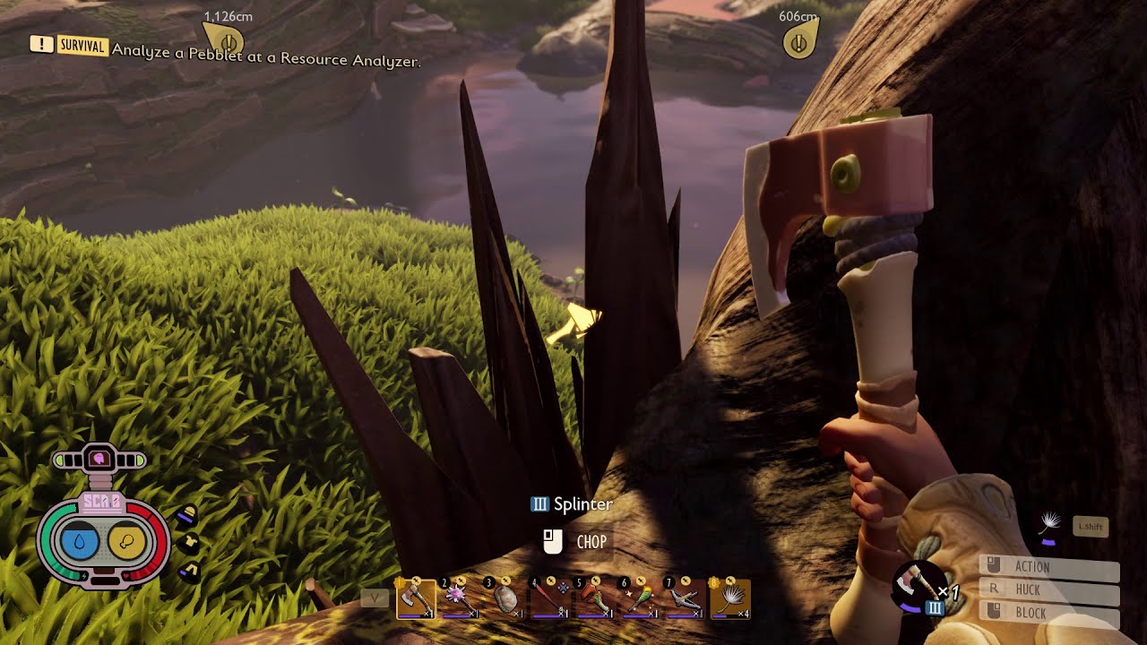 How To Get Wooden Splinter Ingredient | Grounded Game Guide - YouTube