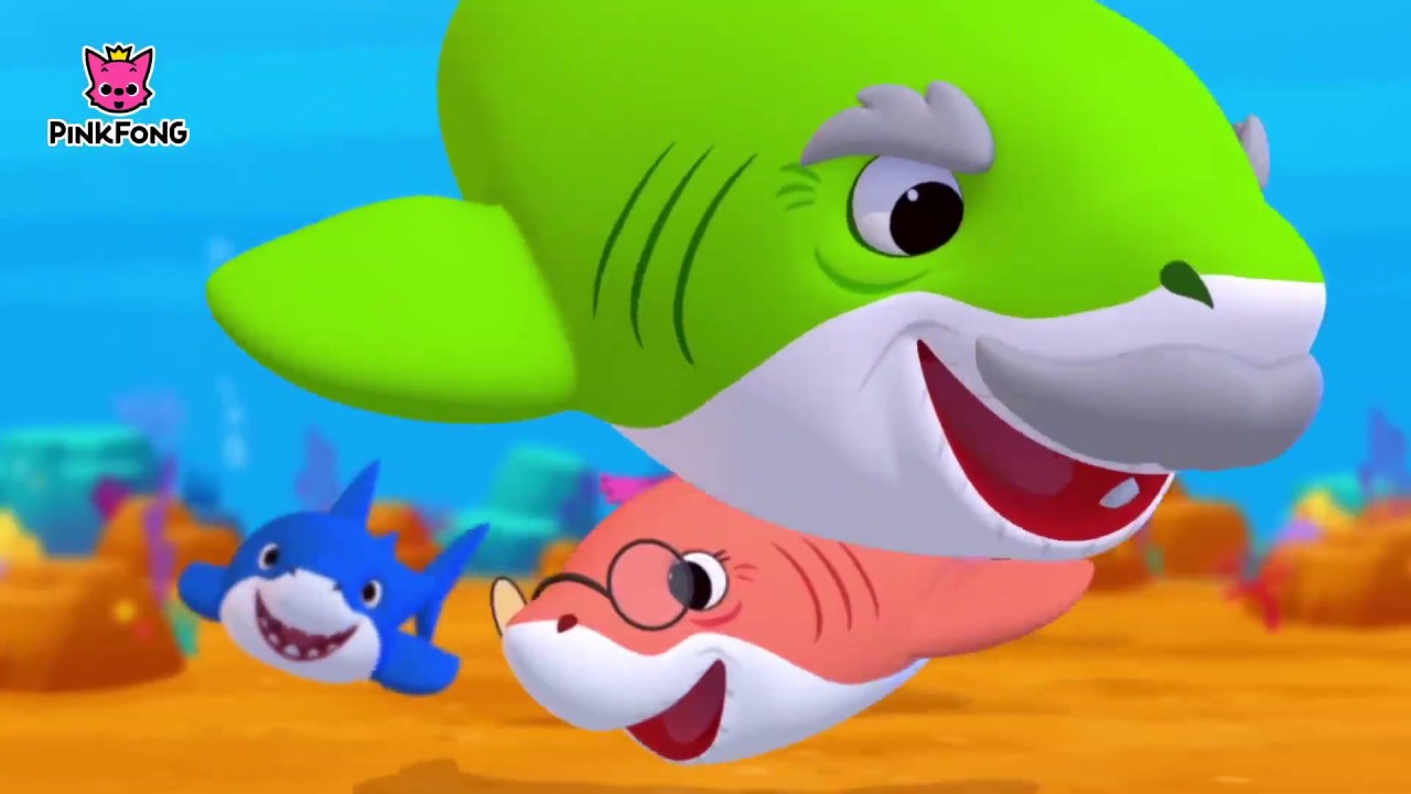 Baby Shark Animation Series Children Nursery Rhymes Kids Song Pinkfong ...