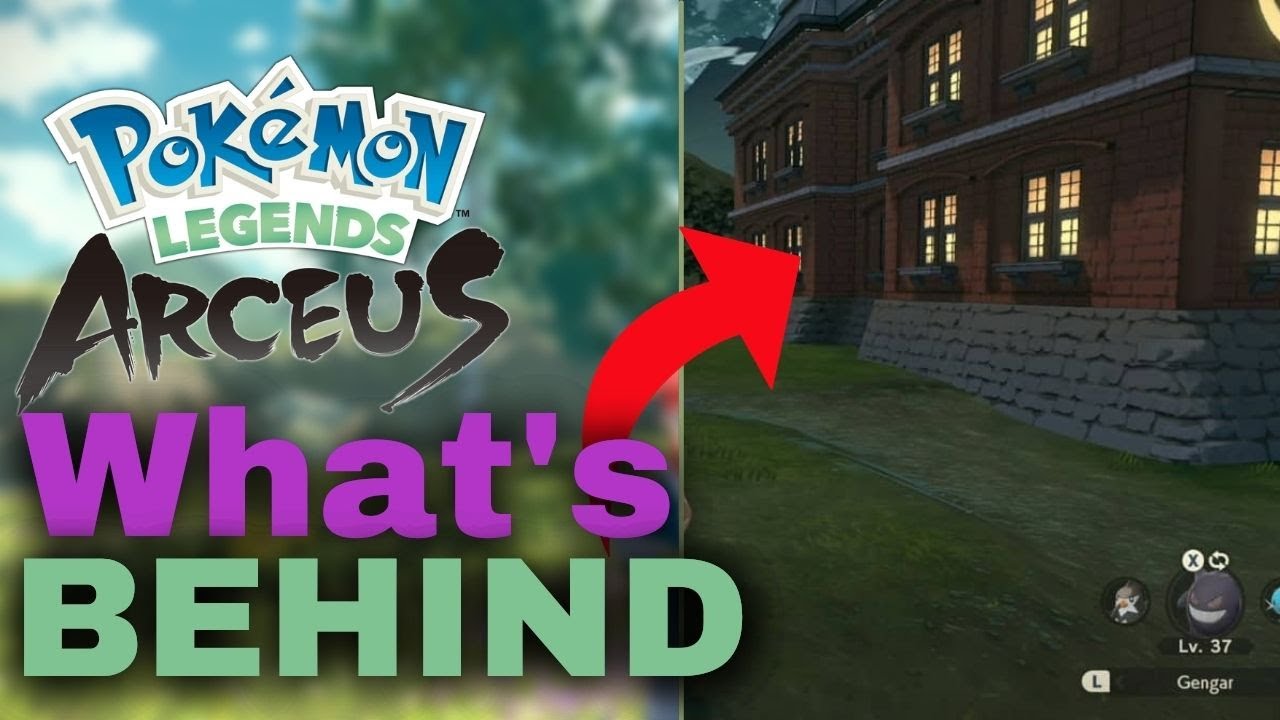 Behind the Galaxy Hall Pokemon Legends Arceus - YouTube