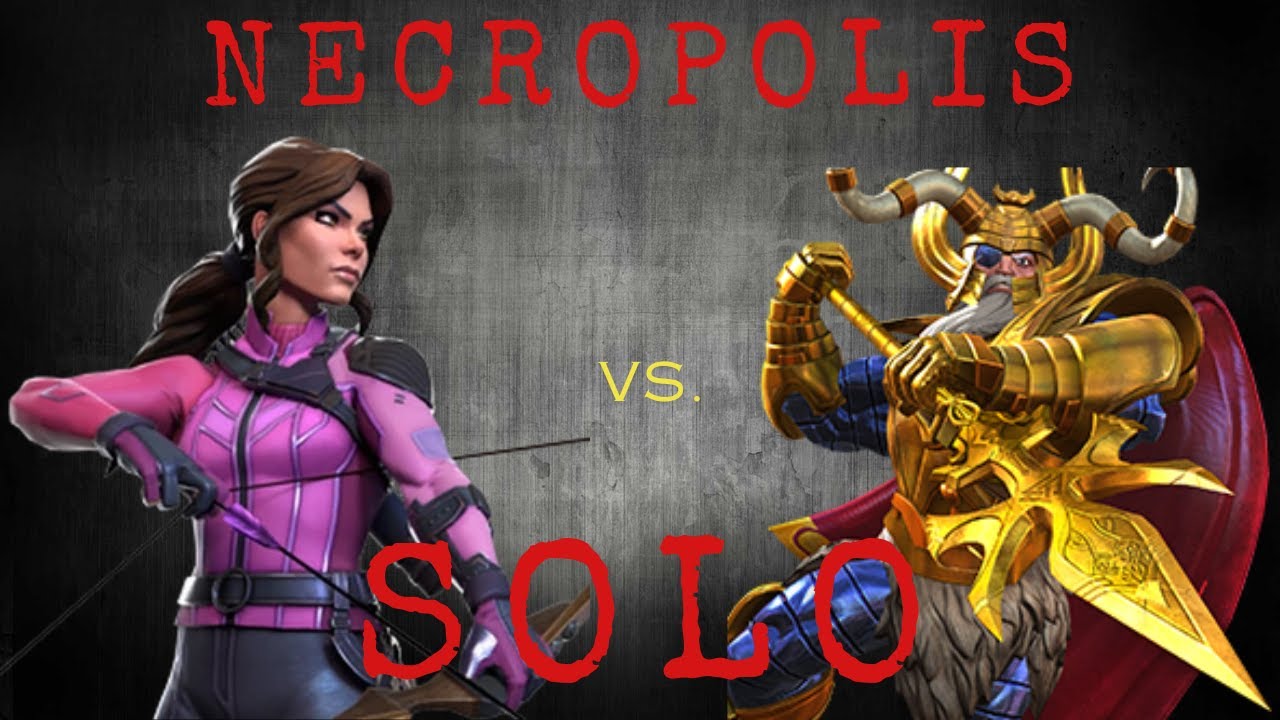 Kate Bishop soloes Necropolis Odin - YouTube