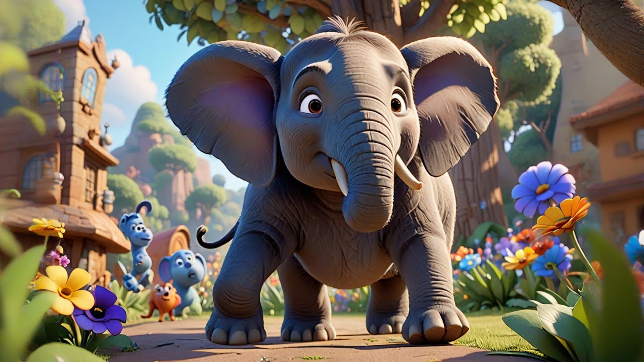 Elephant Stomp — Big Feet Dance Song! | Fun Animal Song for Kids ...