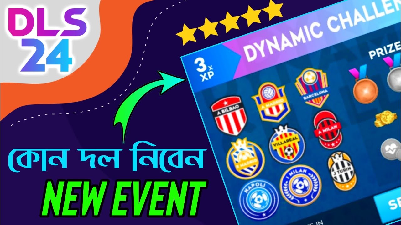 DLS24 New Dynamic Challenge Live Event Best Team and Formation - YouTube