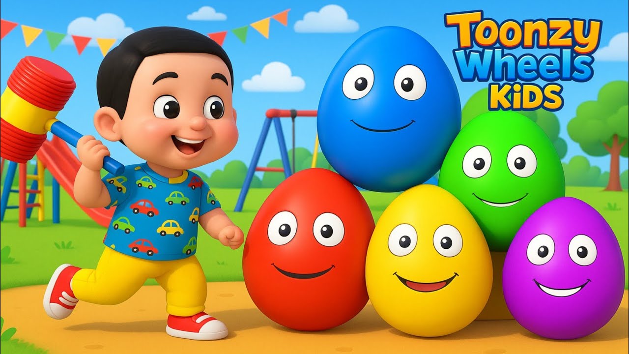 Surprise Eggs Song for Kids | Learn Colors with Toys and Fun Surprises ...