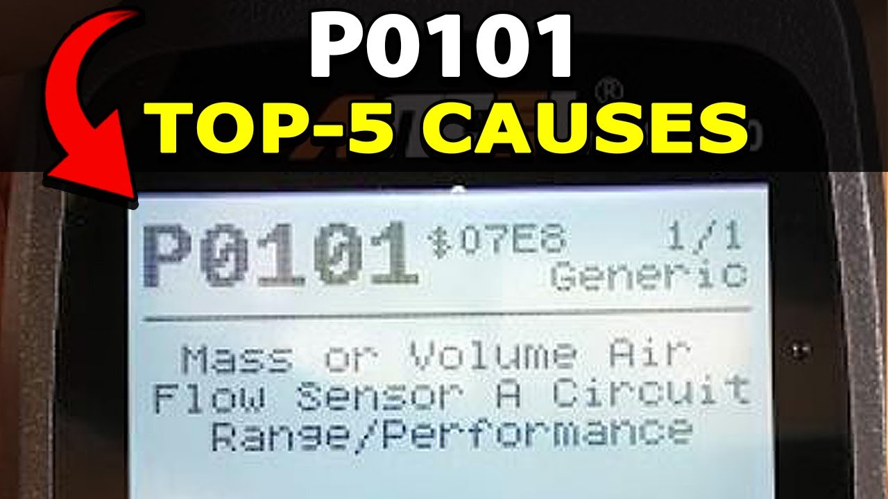 How To Fix P0101 Engine Code: Mass or Volume Air Flow "A" Circuit Range ...