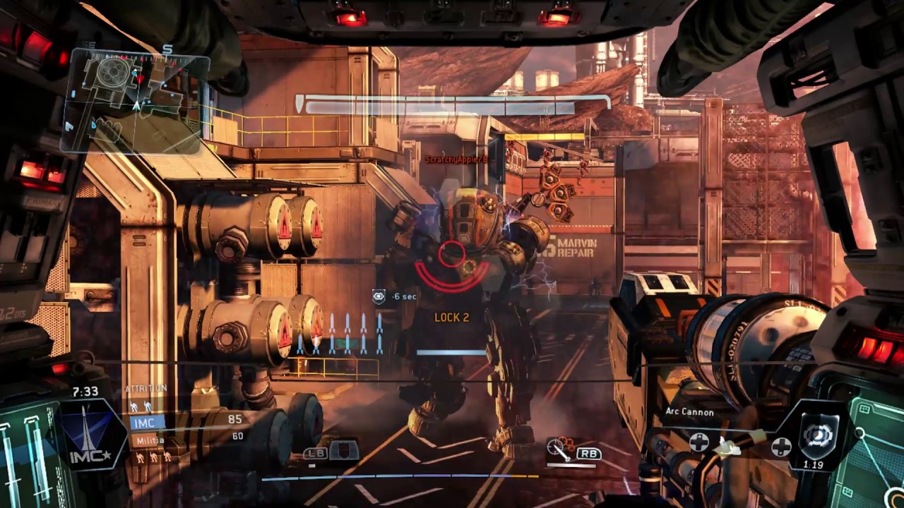 Titanfall Titan Mech Multi Target Missile System TF HD 1080p XBox One ...
