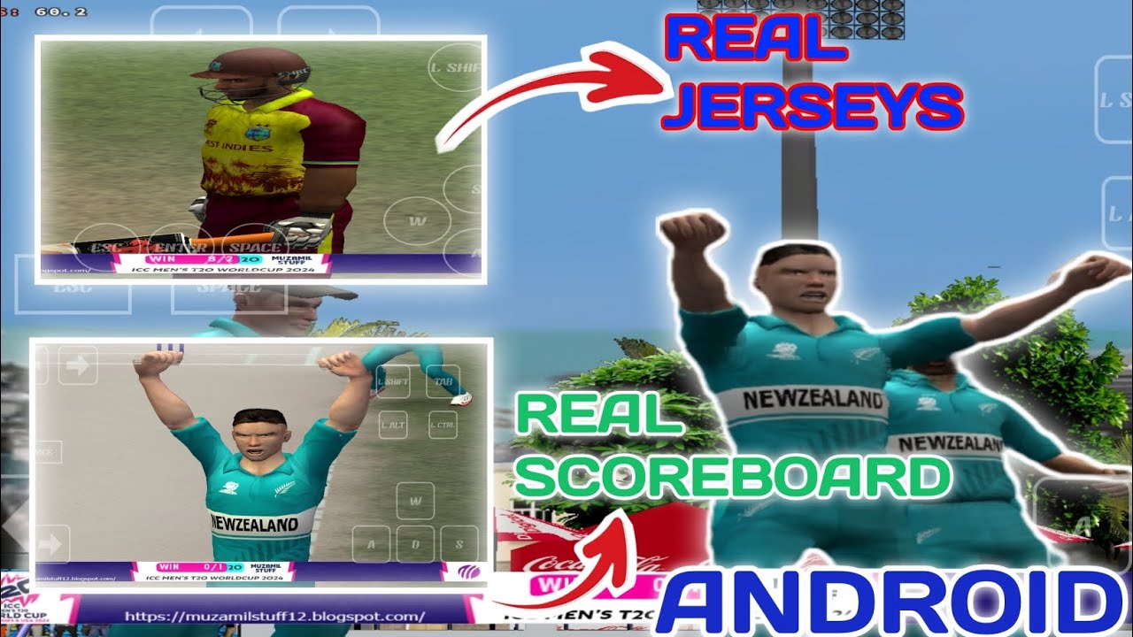 NZ VS WI WC 24 HIGHLIGHTS CRICKET 07 WINLATOR ANDROID GAMEPLAY - YouTube