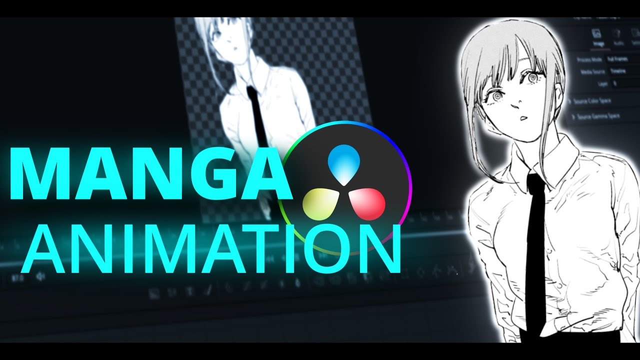 Manga Animation | Davinci Resolve Tutorial - YouTube