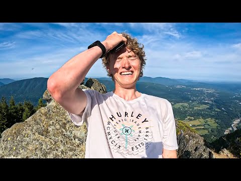Sub 1 hour Mount Si ascent (i genuinely died)