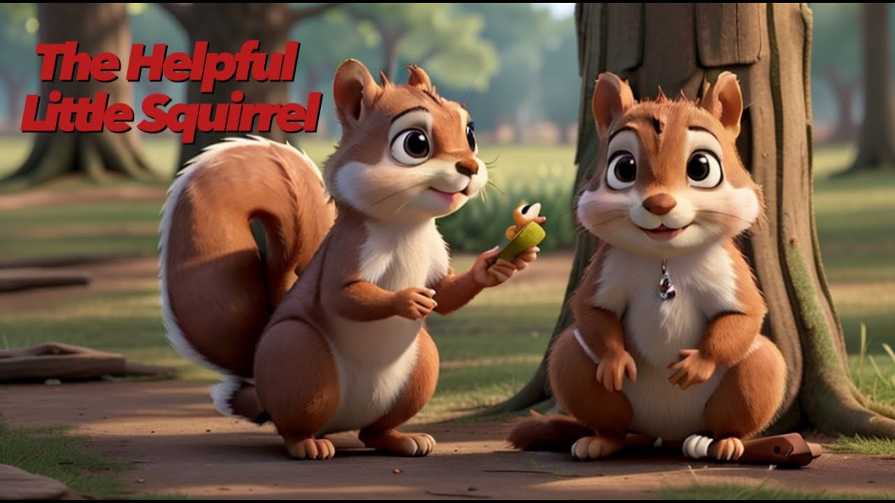 The Helpful Little Squirrel | Kids Cartoon | English Animated Stories ...