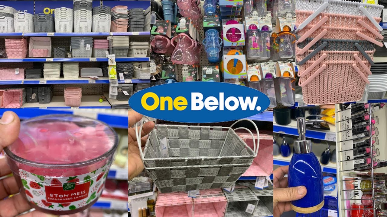NEW FINDS IN ONE BELOW & POUNDLAND | COME SHOP WITH ME | ONE BELOW HAUL ...