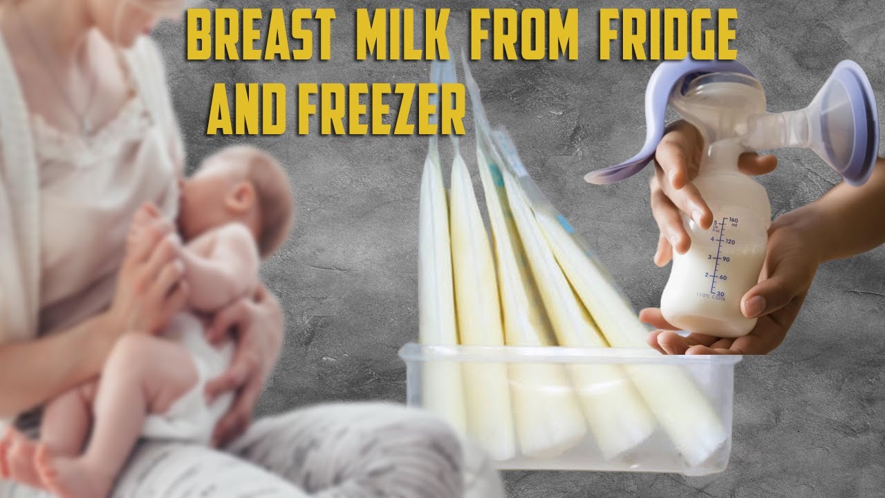 Frozen Breast Milk And Breast Milk In Fridge How To Store Breast Milk