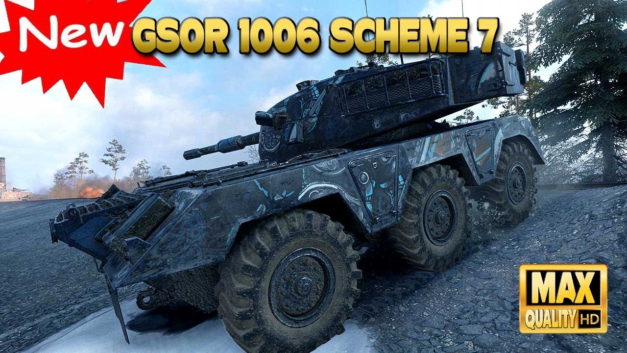 New "GSOR 1006 Scheme 7" british medium tank - World of Tanks - YouTube