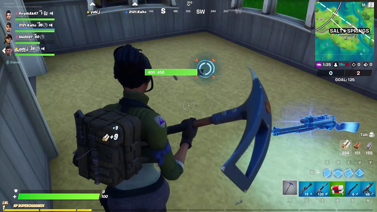 Fortnite level 1 - YouTube