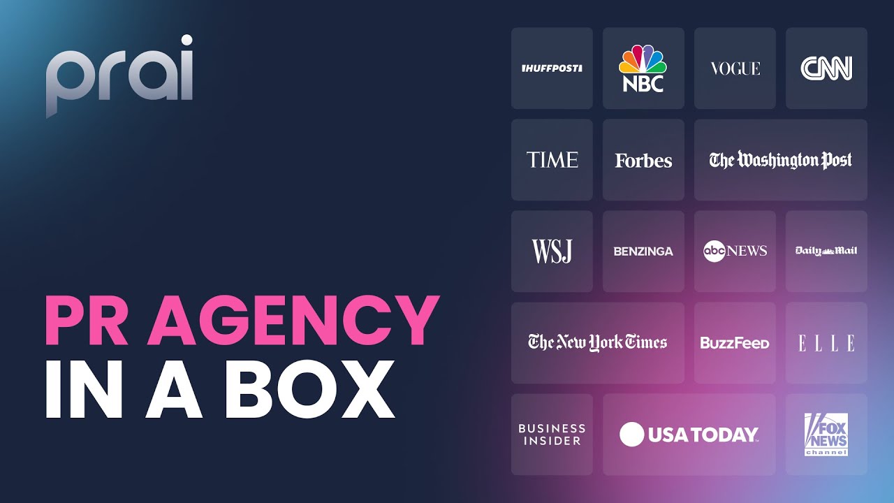 PRAI | PR Agency In A Box - YouTube