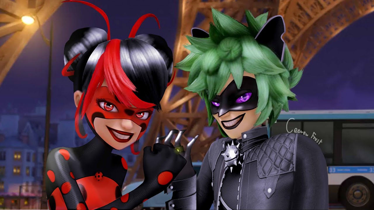 Miraculous Ladybug [Speededit] Shadybug & Claw Noir - YouTube