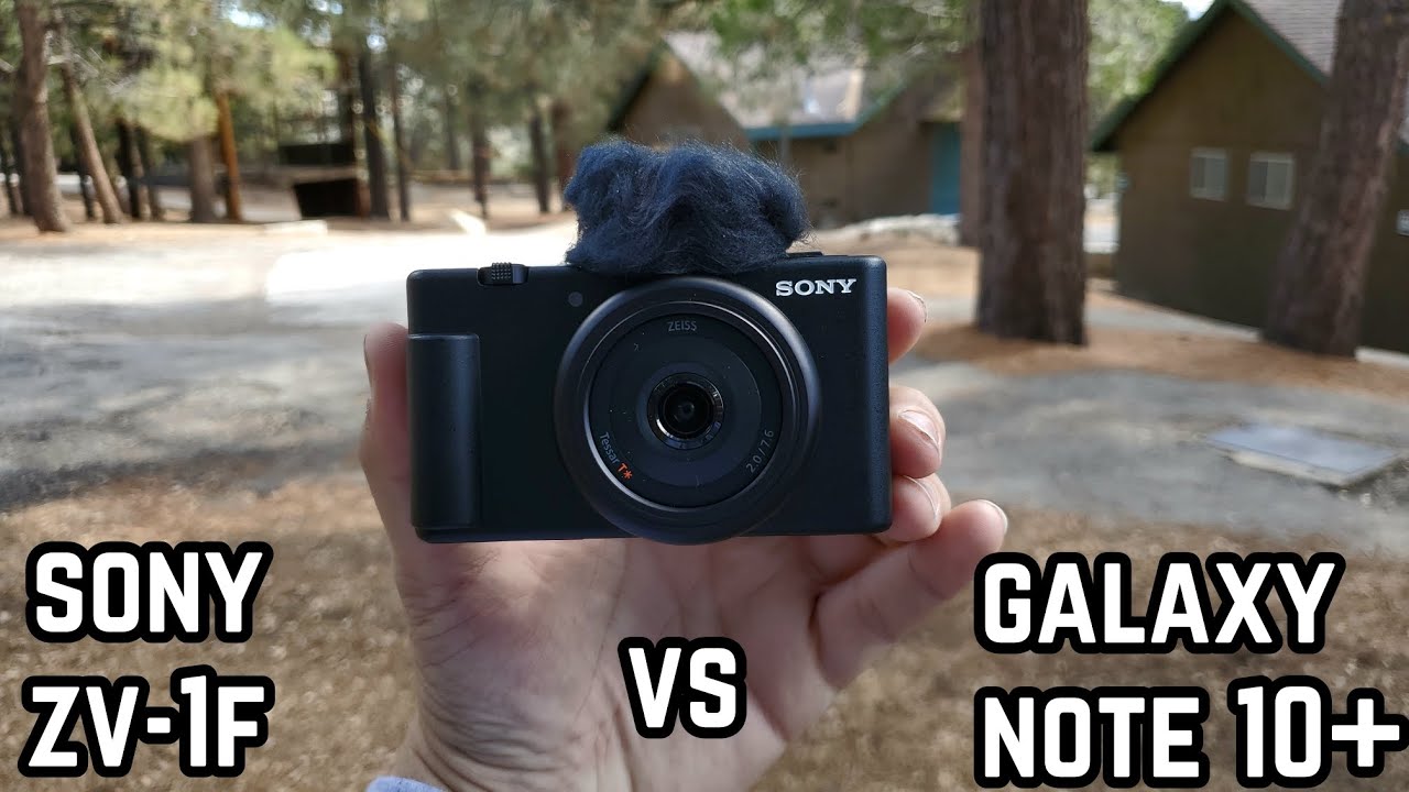 Sony ZV-1F VS Galaxy Note 10+ Camera Test - YouTube