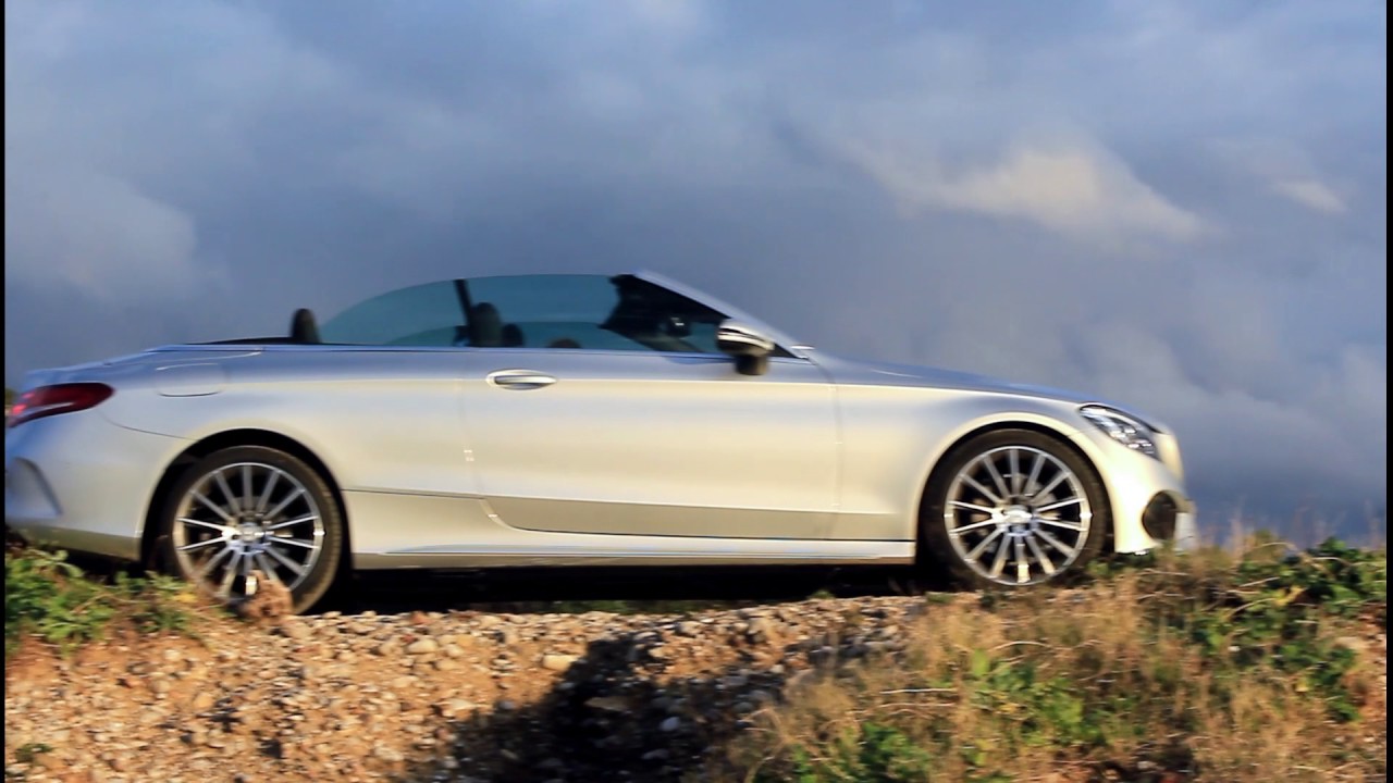 Δοκιμή Mercedes-Benz C 180 cabrio - carzine.gr - YouTube