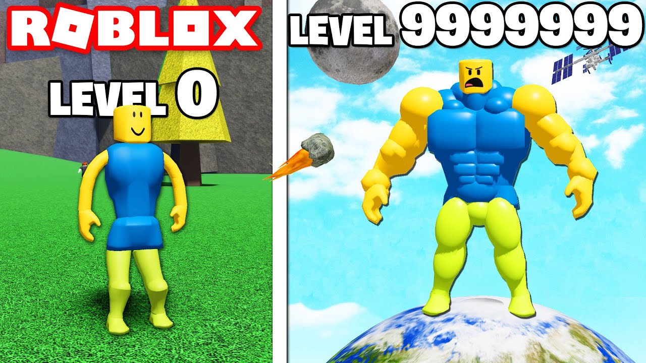 I BECAME THE STRONGEST NOOB IN THE UNIVERSE! Roblox - YouTube