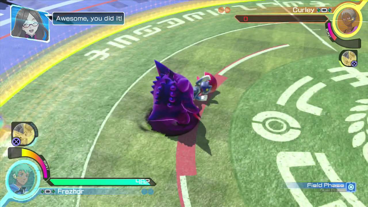 Pokkén Tournament Frezhor Gengar V Weavile Curley Semi Final/Ferrum ...