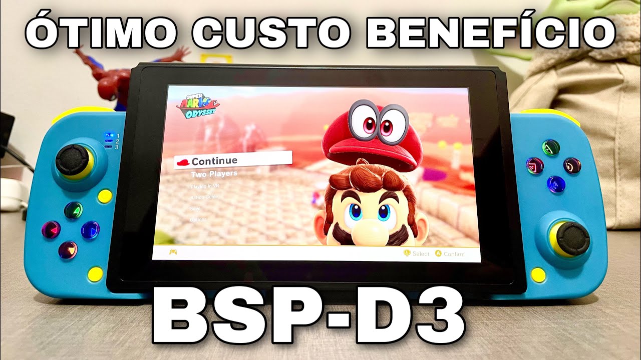 BSP D3 LIGADO NO SWITCH - OTIMO CUSTO BENEFICIO - YouTube