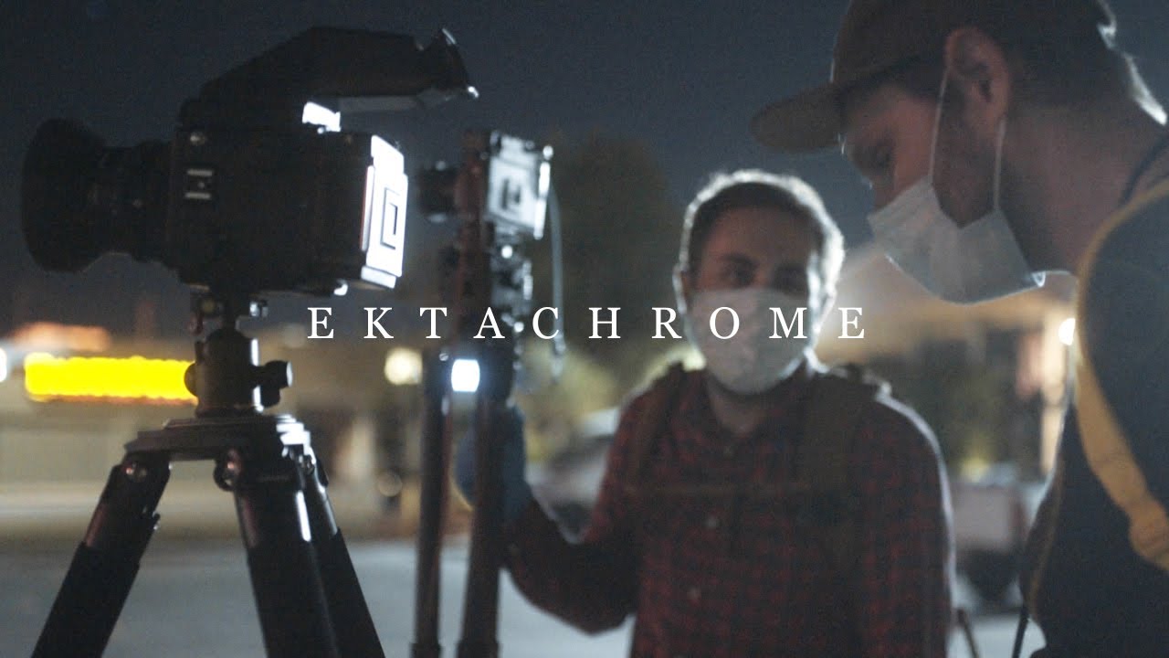 Shooting Ektachrome E100 at Night - YouTube
