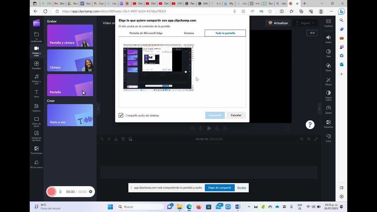 Tutorial clipchamp - YouTube