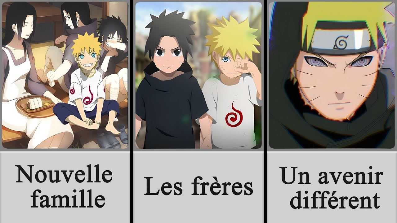 Et si les parents de Sasuke adoptaient Naruto ? - YouTube