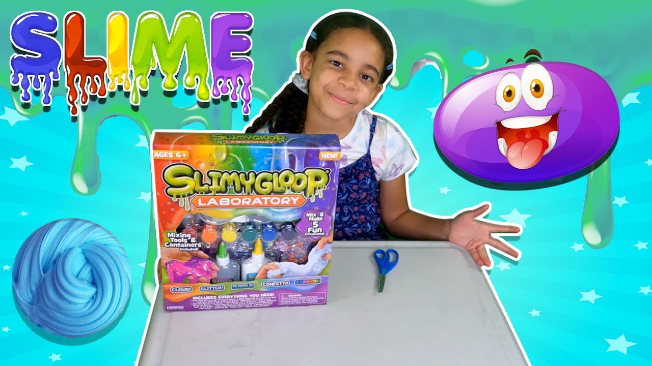 Princess Roma's Slimy Gloop Slime Laboratory for Kids | Fun Arts and ...