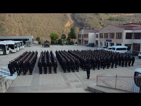 Trabzon Polis Özel Harekat öğrencilerinden Afrin'e mesaj