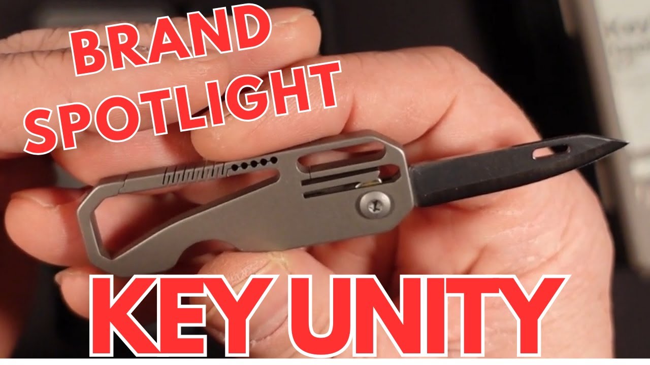 Titanium EDC Gear for Your Keychain from Key Unity | Brand Spotlight ...