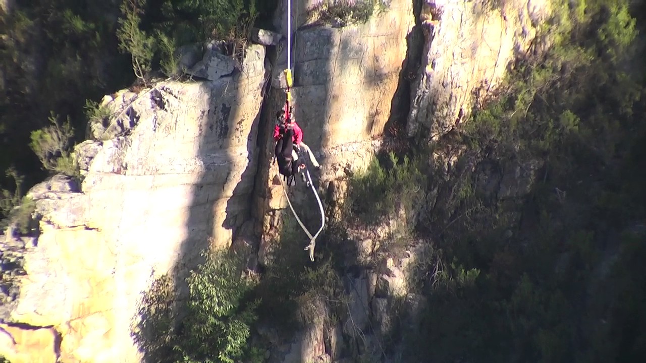 Bungee jump from world's HIGHEST bungee bridge. - YouTube