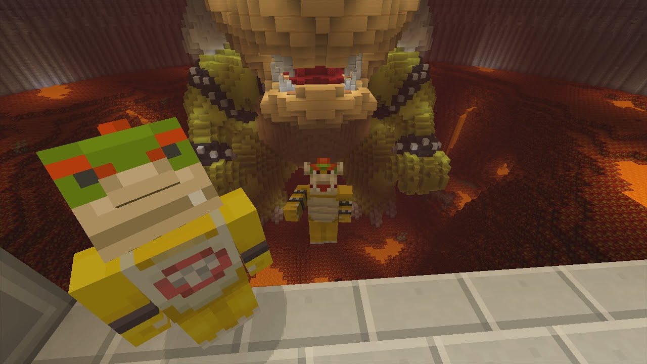 Minecraft Wii U - Super Mario Series - Bowser Jr Turns Good! [15] - YouTube