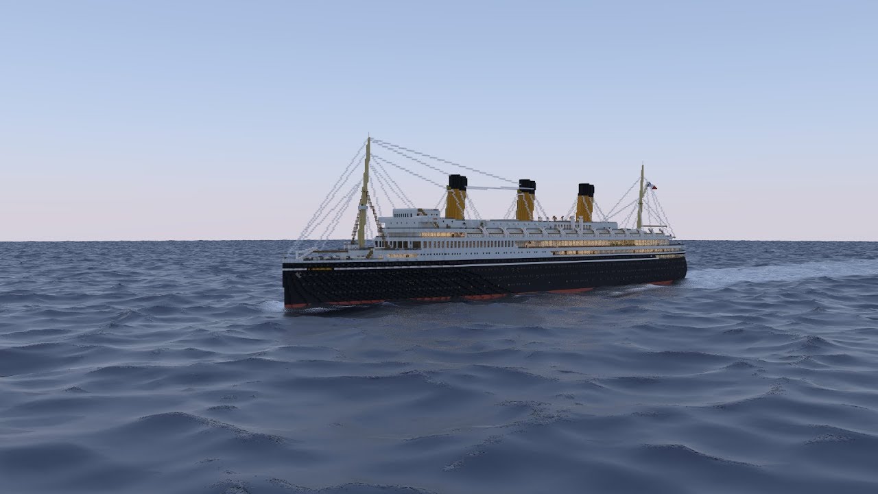 Minecraft Animation I SS L'Atlantique by Dooku200 #2 - YouTube