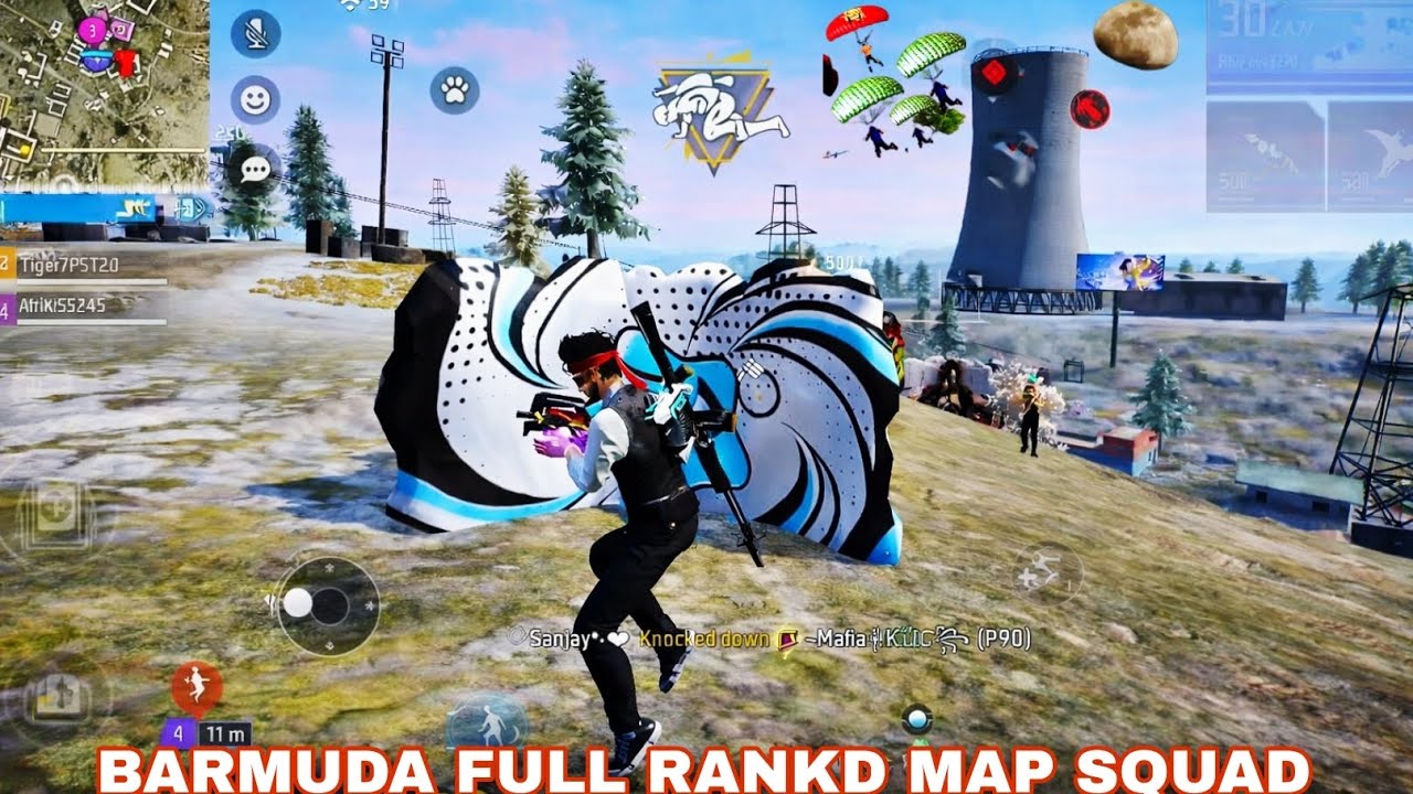 BARAMUDA FULL RANKD MAP SQUAD MATCH #odiafreefire - YouTube