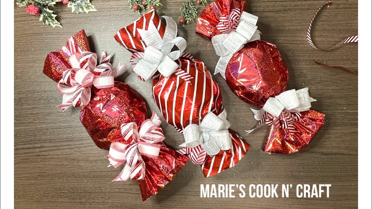 Inexpensive DIY Candy Christmas Decor/Christmas Decoration from ...