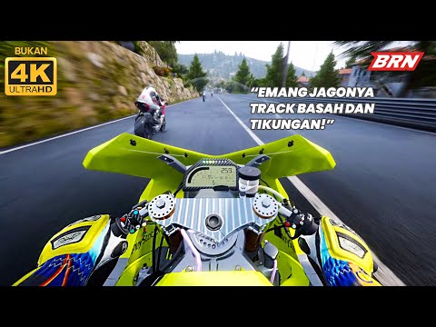 Pembalap Kelas Dewa! Valentino Rossi Jagonya Track Basah! 🔥 - RIDE 4 Realistic POV ASMR