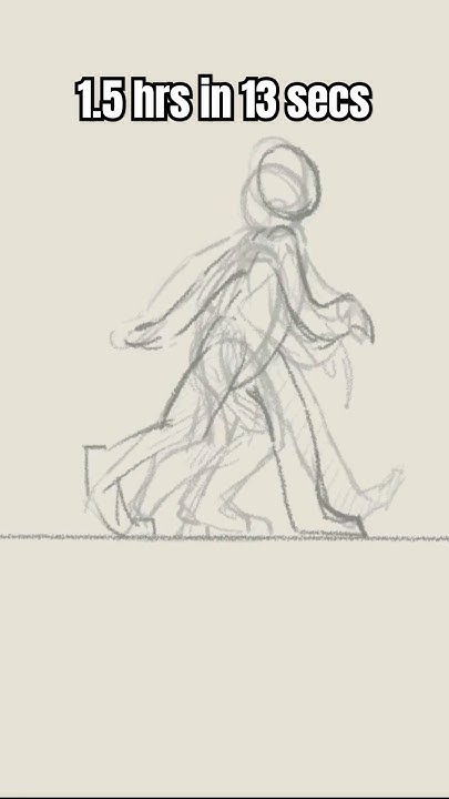 2d animation walk cycle in procreate #2danimation #animation #shorts - YouTube