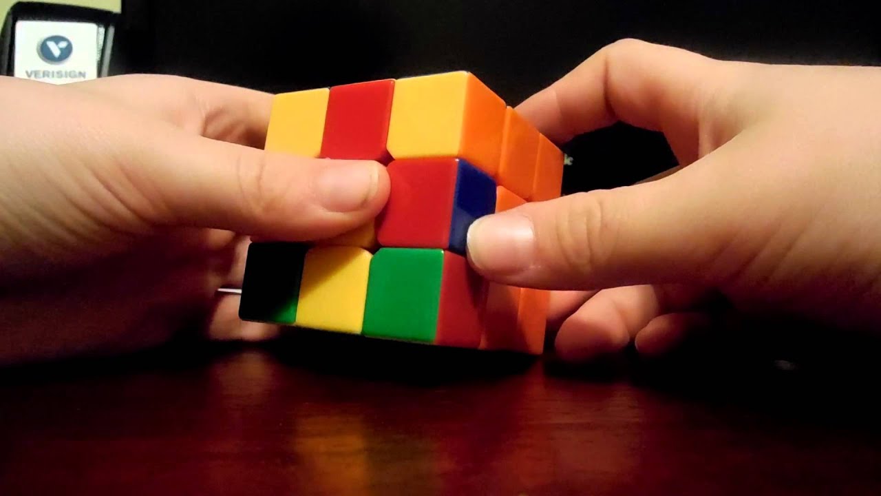 How to solve a Rubik's cube using the Keyhole Method - YouTube