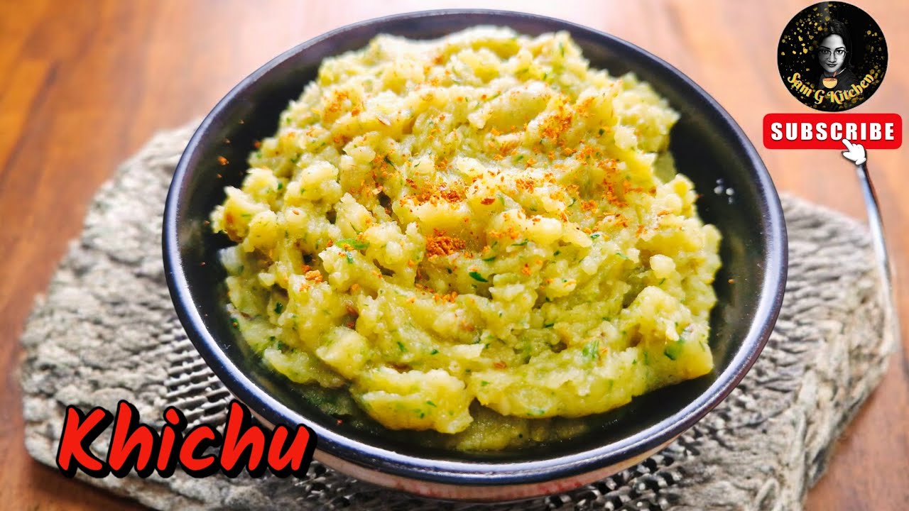 Gujarati Khichu Recipe | No Onion No Garlic Quick Breakfast Recipe ...
