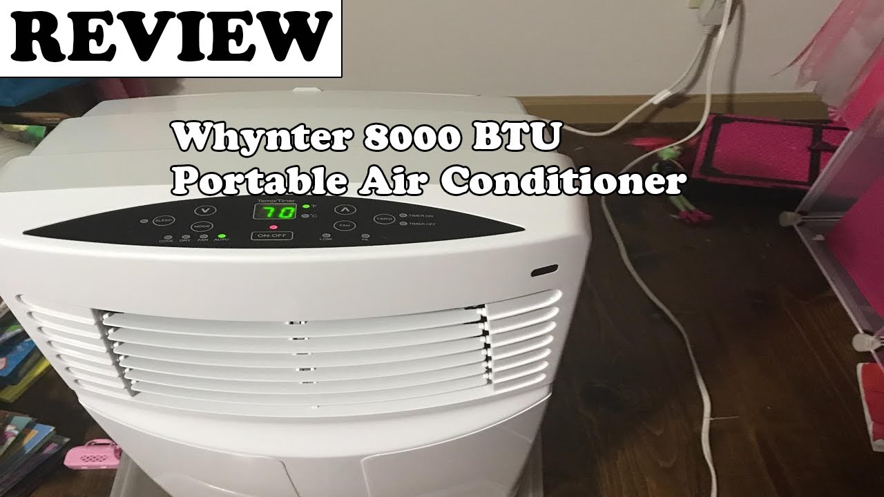 Whynter 8000 Btu Portable Air Conditioner Review Arc 08wb Youtube