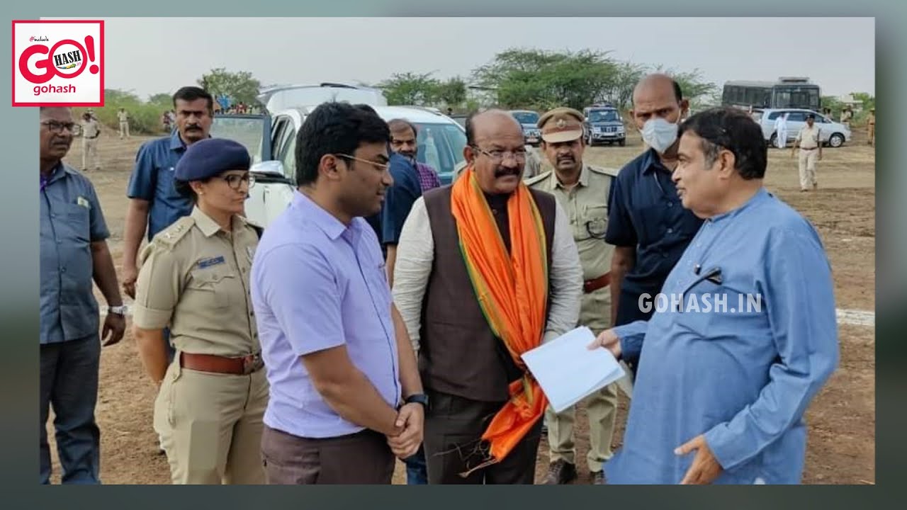 DR UMESH JADHAV ON 2ND RING ROAD WITH NITIN GADKARI AND NEW PROPOSALS ...