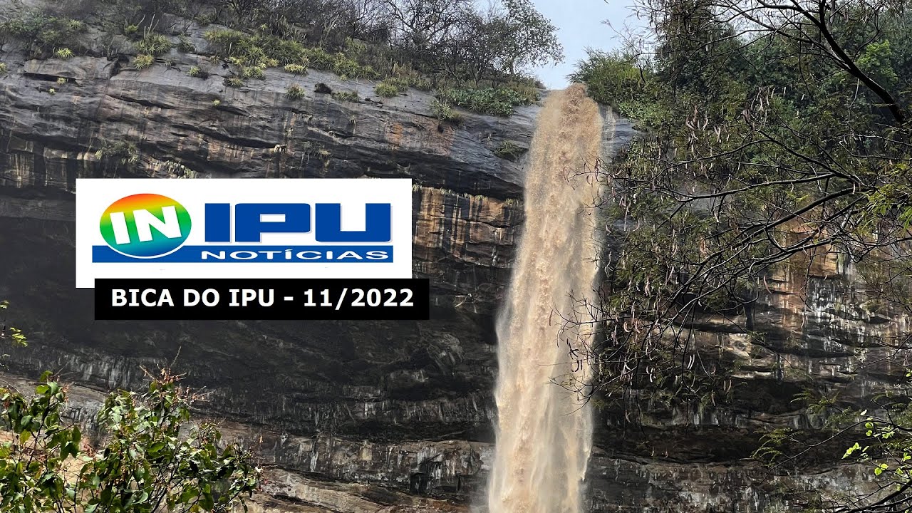 Imagens da Bica do Ipu em novembro de 2022, após chuvas intensas no FDS ...