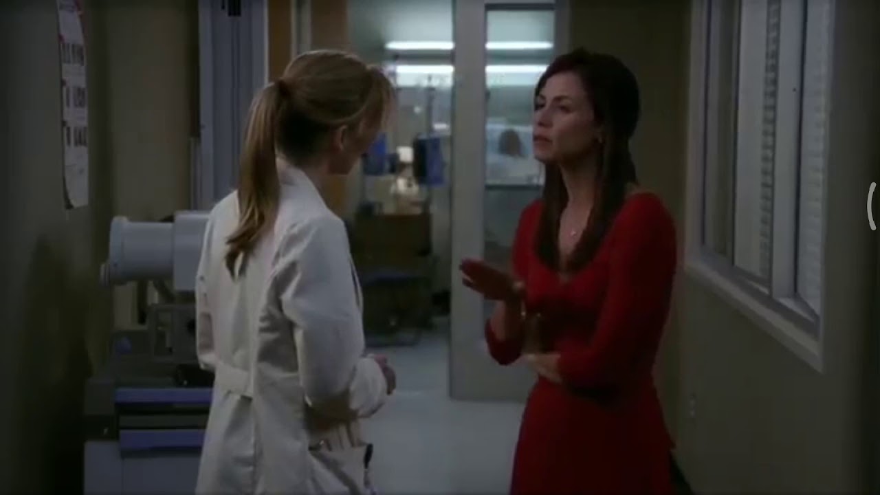 Derek and Meredith Scene S1 E4 Part 11 - YouTube