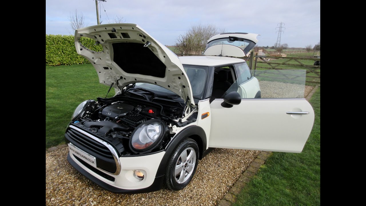 2014 Mini One Diesel F56 Pepper pack White - YouTube